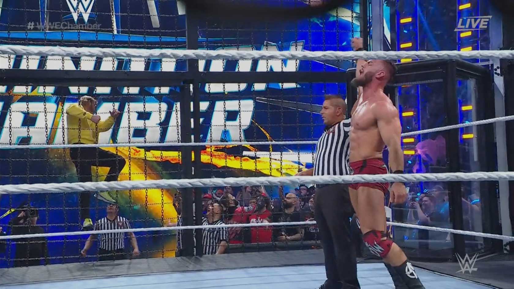 Wwe Elimination Chamber 2023 Austin Theory Retained The Us Title With