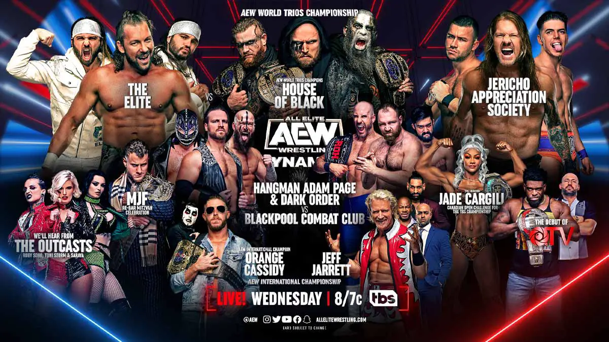 AEW Dynamite March 15, 2023, Preview & Match Card - ITN WWE AEW Dynamite March 15, 2023, Preview & Match Card - ITN WWE