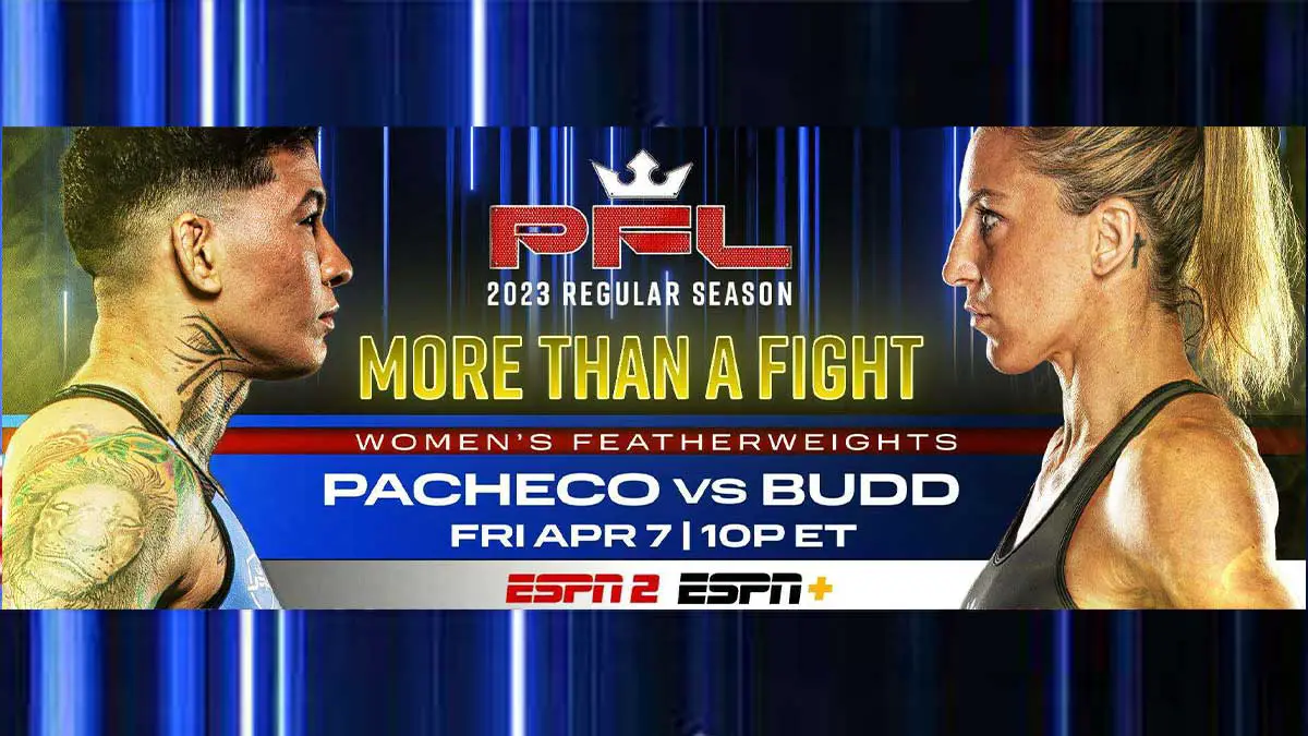 Pfl 2 Regular Season 2023 Results Live Pacheco Vs Budd