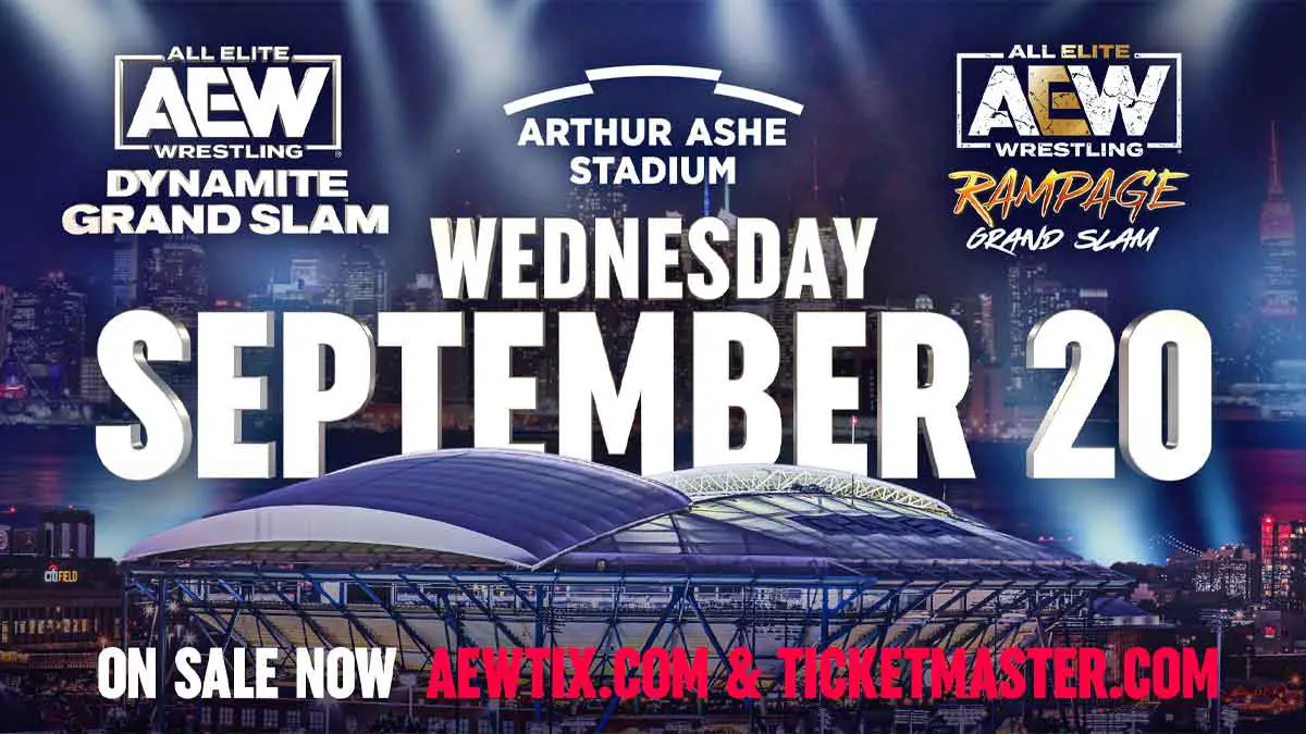Aew Grand Slam 2023 Match Card Date Tickets Dynamite Rampage